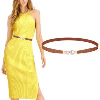 China Thin Skinny Women Elastic Belts for sale