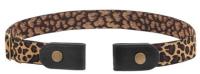 China Stretch Women Elastic Belts 46cm No Buckle Belt O Buckle Invisible Adjustable Canvas for sale