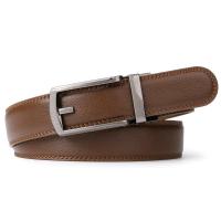 China 3.0cm Width Leather Men Business Belt for sale