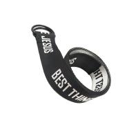 China Customizable 150mm Wide Cotton Canvas Belt Black Woven Belt 38mm for Men for sale