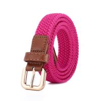 China Women Polypropylene Rubber Elastic Braided Belt 90cm Custom Length for Jeans for sale