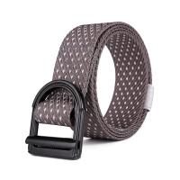 China Heavy Duty Nylon Web Belt with Zinc Alloy D Buckle 125cm Tactical Style for sale