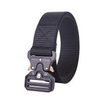 China OEM Military Tactical Canvas Belt 3.8cm Nylon Web Belt for Hiking and Work for sale