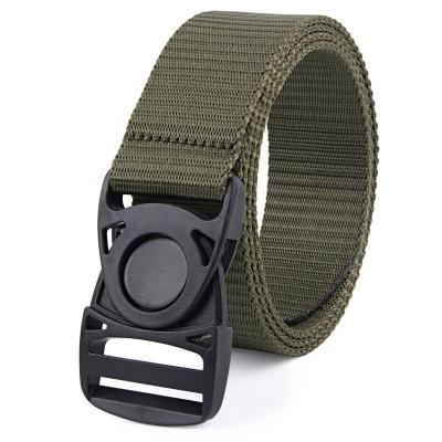 China Nylon Police Waist Strap Belt 1.5in 3.8cm Polyester Canvas Duty Belt for sale