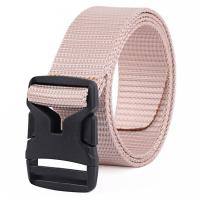 China Unisex Nylon Military Belt Plastic Buckle Polyester 1.5in 49in for sale