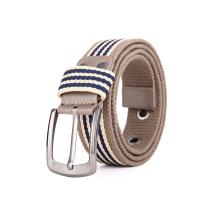 China Alloy Buckle Cotton Canvas Belt for sale