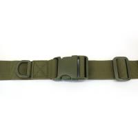China Polyester Plastic Buckle Nylon Belt 100CM Canvas Ribbon Belt for sale