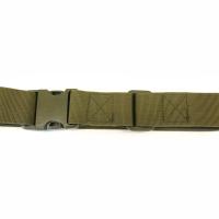 China Polyester Plastic Buckle Nylon Belt 100CM Canvas Ribbon Belt for sale