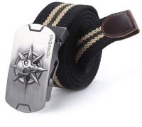 China OEM Tactical Nylon Belt 3.8cm Zinc Alloy Buckle Hiking Military Waist Belt for Men for sale