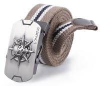 China OEM Tactical Nylon Belt 3.8cm Zinc Alloy Buckle Hiking Military Waist Belt for Men for sale