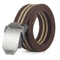 China High End 120cm Alloy Buckle Nylon Belt Military Style Web Belt Custom Logo for sale