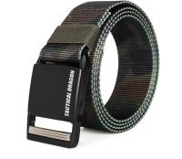 China 125cm Magnetic Sports Tactical Nylon Belt with Alloy Zinc Buckle Custom Logo for sale