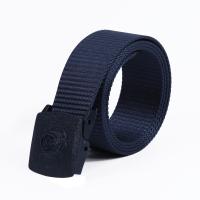 China Rectangle Plastic Buckle Nylon Belt 3CM Mens Military Tactical Web Belt 122CM for sale