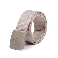 China Rectangle Plastic Buckle Nylon Belt 3CM Mens Military Tactical Web Belt 122CM for sale