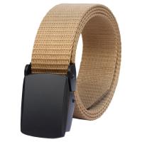 China 125cm Length 3.8cm Width Nylon Tactical Belt with Zinc Alloy Buckle for Outdoor Hiking for sale