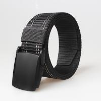 China 125cm Length 3.8cm Width Nylon Tactical Belt with Zinc Alloy Buckle for Outdoor Hiking for sale