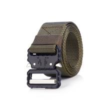 China Braided Fabric Web Belt 3.5cm Polyester Nylon Web Belt 115cm Length for sale