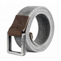 China 3.8cm Garment Cotton Canvas Belt for sale