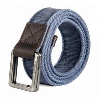 China 3.8cm Garment Cotton Canvas Belt for sale