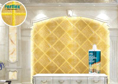 China #Shining gold# Perflex Epoxy Tile Grout P-20: Stain resistance, anti-mildew wall floor for sale