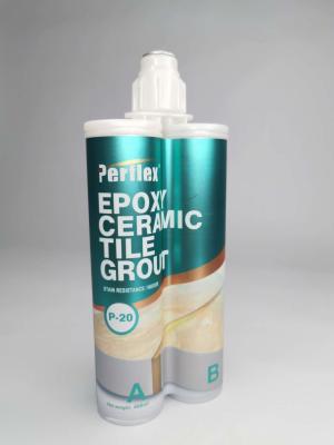 China Ceramic Tile Grout White Color Weather Resistance Anti-Mildew Anti Mould P-20 for sale