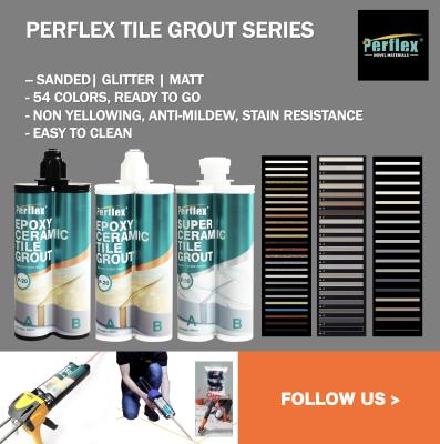 China Light Grey - Epoxy Tile Grout Ceramic Tile Adhesive Grout Waterproof for sale
