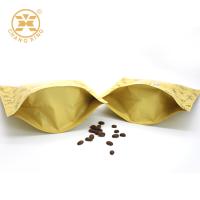 China Custom 500g Coffee Packaging Bags with Zipper and Valve - 50-200 Micron Food Grade Materials for sale