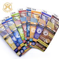 China Custom Food Grade Chocolate Bar Packaging Box with Flap - CMYK+PMS Printing for Snack Bars 50-100 Units for sale