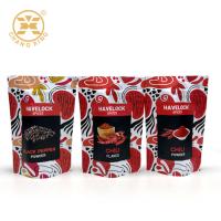 China Zipper Resealable Stand Up Pouches for Spice Seasoning Packaging - Custom Printed Food Grade Bags with 25+ Years Manufacturing Experience for sale