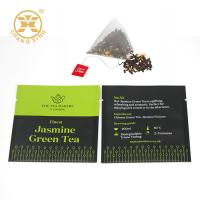 China Custom Foil Laminated Tea Bag Packaging Sachets 20-200 Microns Food Grade with EU ISO BRC Certification for sale