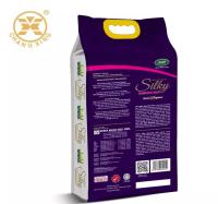 China Custom NY/PE Plastic Rice Packaging Bags 1kg 2kg 5kg with 20-200 Micron Thickness and Food Grade Certification for sale