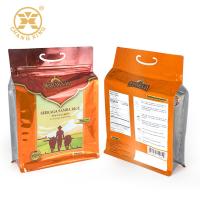 China Custom 5kg Eight-Side Seal Ziplock Rice Packaging Bag - 20-200 Micron Thickness with Food Grade Certification for sale