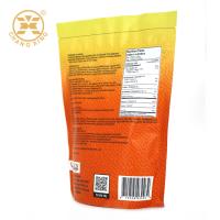 China Printed Crunch Snack Packaging Pouch Bag With Zipper Custom Food Packaging Bags for sale