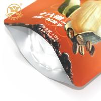 China Food Grade Customize Stand Up Kraft Paper Zipper Packaging Bags for Dry Fruit Nuts for sale