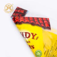 China Heat Sealed Tortilla Wraps Packaging Food Safe Bread Bag Printed Logo for sale
