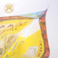 China Heat Sealed Tortilla Wraps Packaging Food Safe Bread Bag Printed Logo for sale