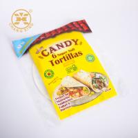 China Heat Sealed Tortilla Wraps Packaging Food Safe Bread Bag Printed Logo for sale