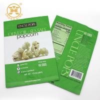 China Food Grade Popcorn Packaging Pouch Stand Up Zipper Plastic for sale