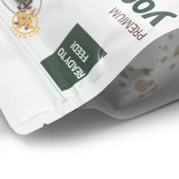 China Waterproof Aluminum Pet Food Packaging Bag with Zipper - 1kg/2kg/2.5kg Flat Bottom Food Grade Bags for sale