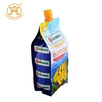 China Customize Spout Size 8.6mm 10mm Stand Up Juice Pouch With Spout Food Grade for sale