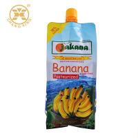 China Customize Spout Size 8.6mm 10mm Stand Up Juice Pouch With Spout Food Grade for sale