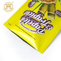 China Food Packaging Supplies Bags Resealable Frozen Fruit Doypack Packaging Bag for sale