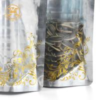 China Zipper Closure Stand Up Barrier Pouches Oem Gravure Printing Laminated for sale
