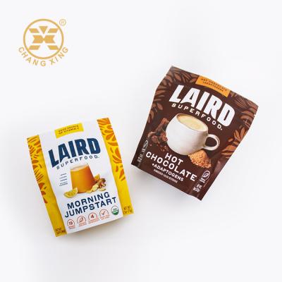 China Resealable Ziplock Top Pouch Stand Up Packaging Bag Accept Custom For Dried Food for sale