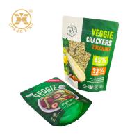 China Mixed Dried Vegetable Chips 8 Oz Stand Up Pouch Packaging With Zipper Resealable for sale
