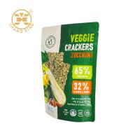 China Mixed Dried Vegetable Chips 8 Oz Stand Up Pouch Packaging With Zipper Resealable for sale