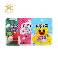 China Custom Logo 750g Plastic Food Packaging Bag Three Side Sealed Non Leakage for sale