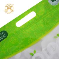 China Plastic BOPP 5kg Dry Fruit Packaging Bags With Breath Holes And Handle for sale
