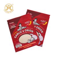 China Moisture Proof Dried Food Packaging Bag With Matte Window And Tear Notch for sale