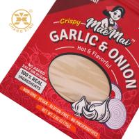 China Moisture Proof Dried Food Packaging Bag With Matte Window And Tear Notch for sale